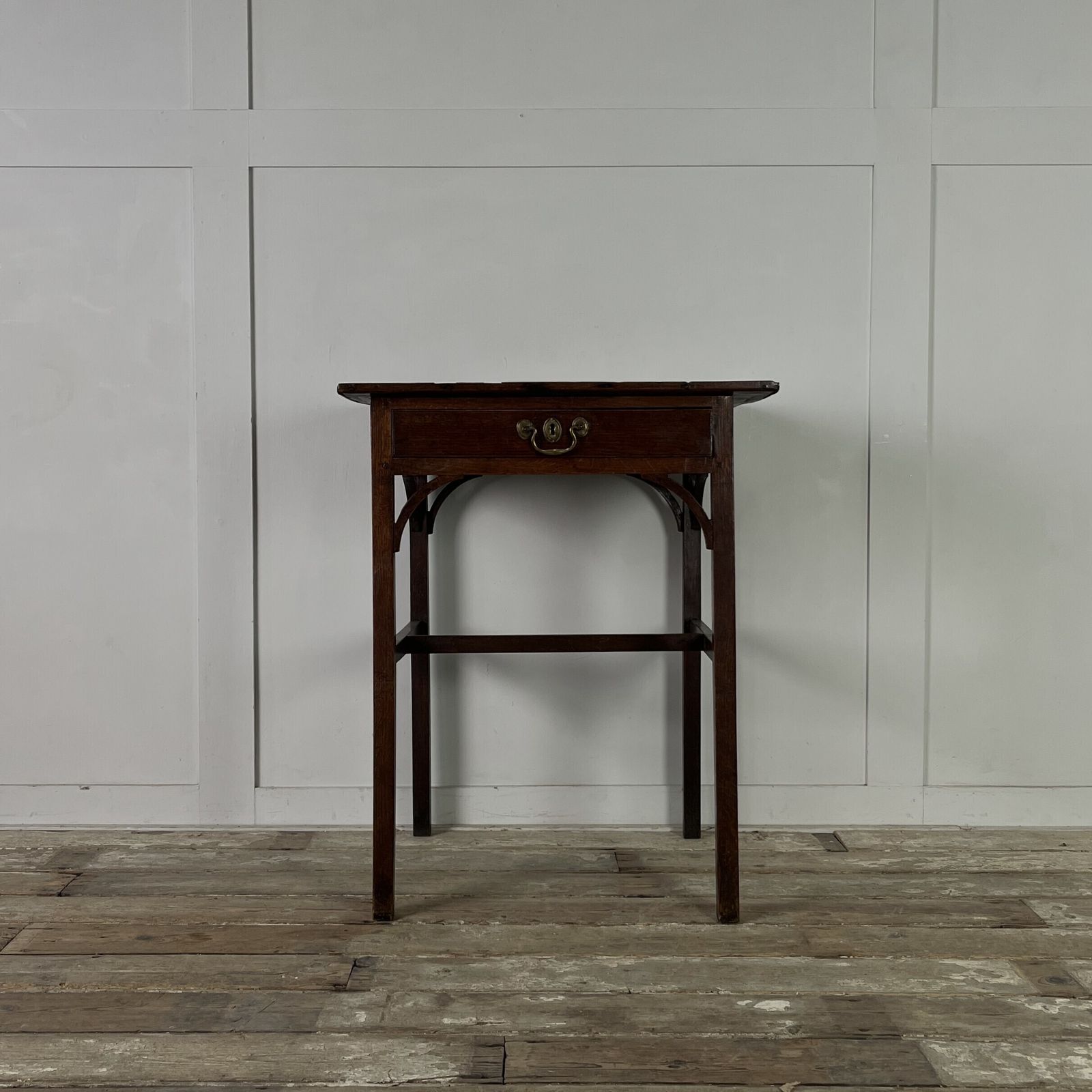 Antique Oak Side Table, 1800s | Vinterior