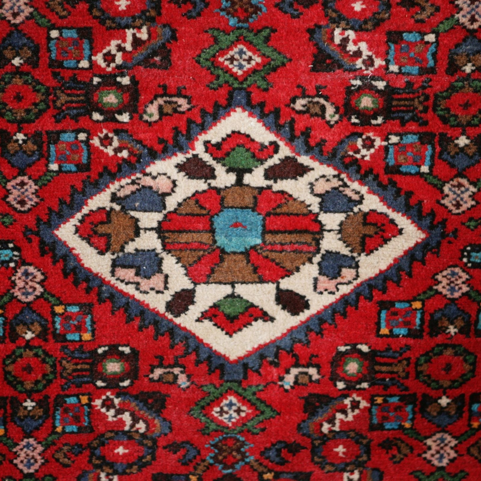 Geometric Hand Woven Traditional Runner | Vinterior