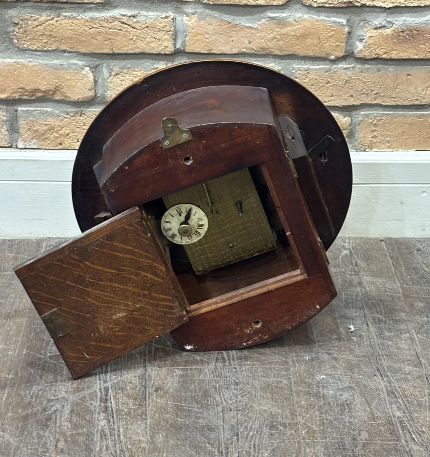 Early 20th Century Mahogany Cased Wall Clock | Vinterior