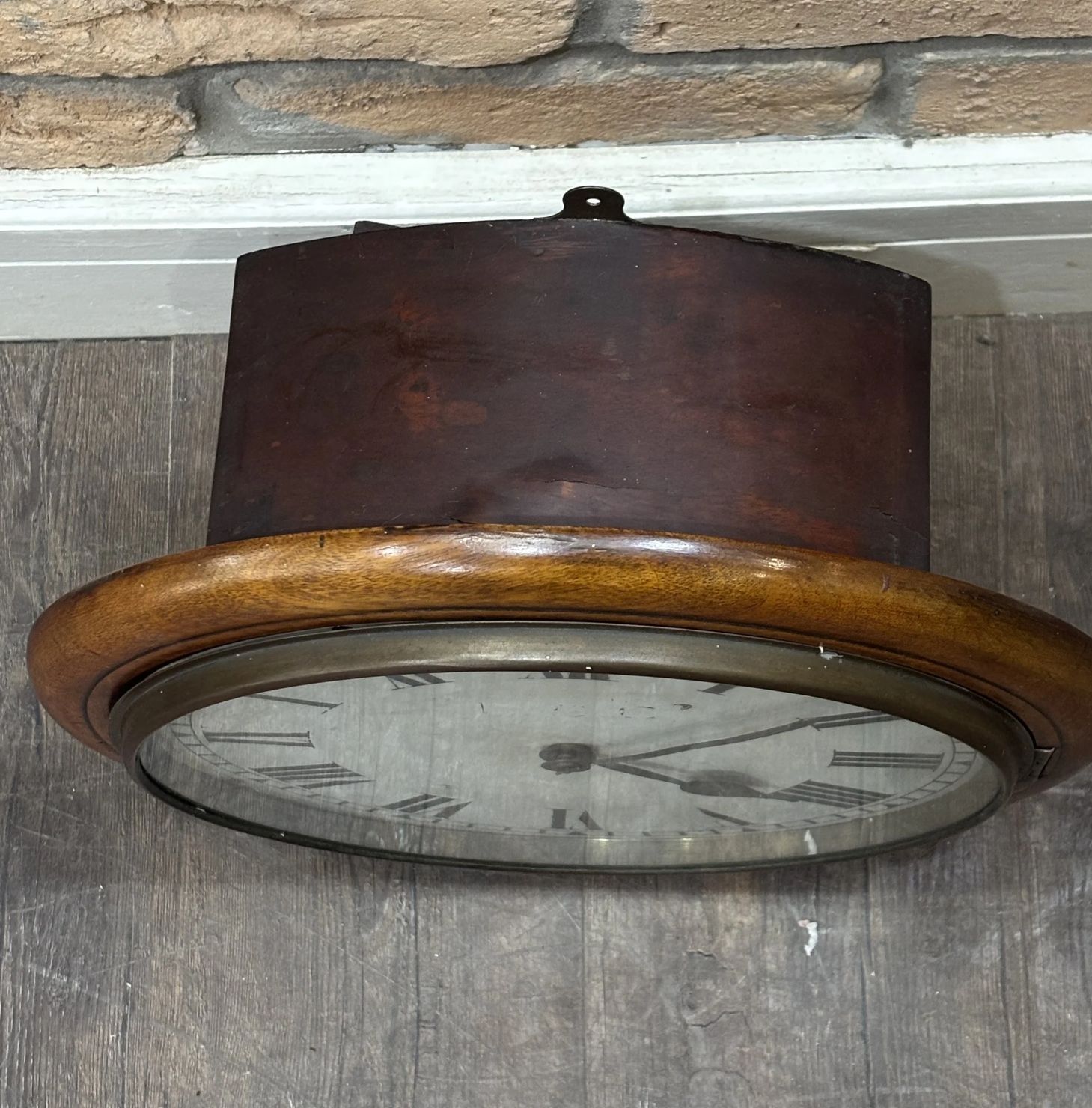 Early 20th Century Mahogany Cased Wall Clock | Vinterior