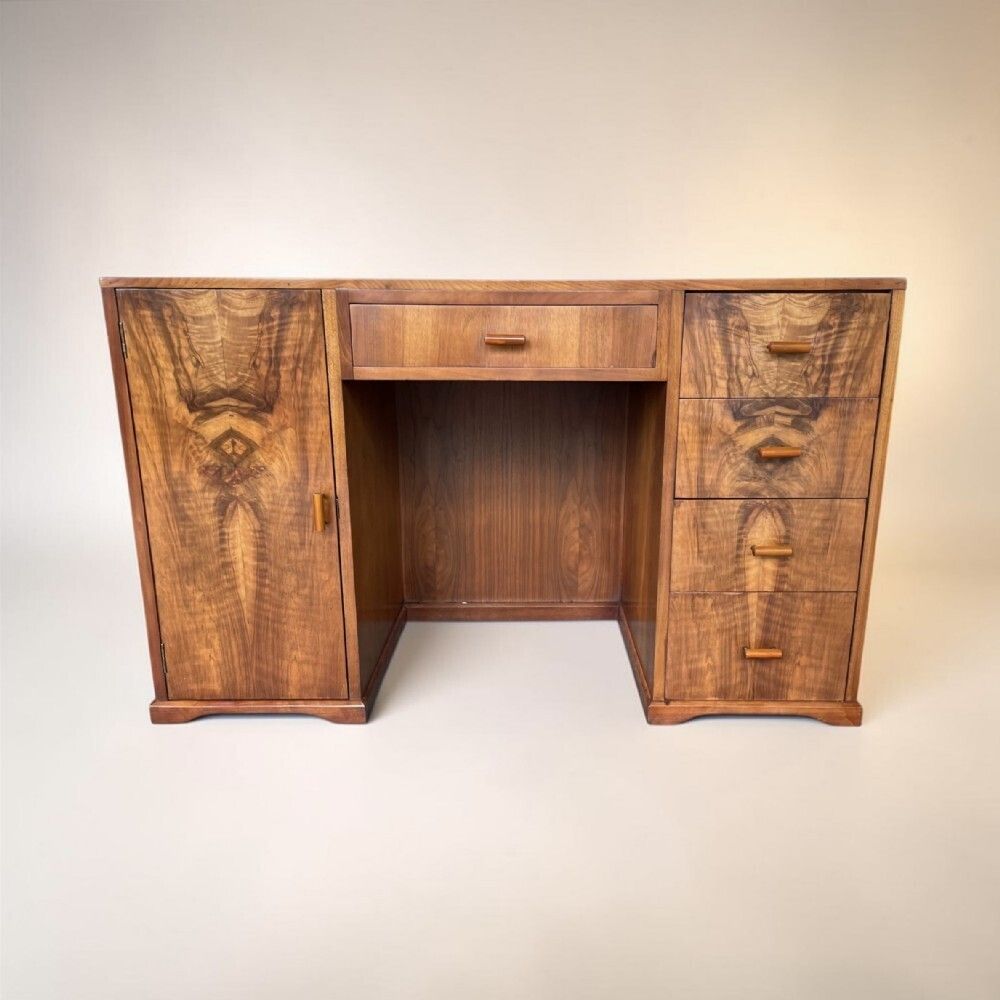 Art Deco Pedestal Desk | Vinterior