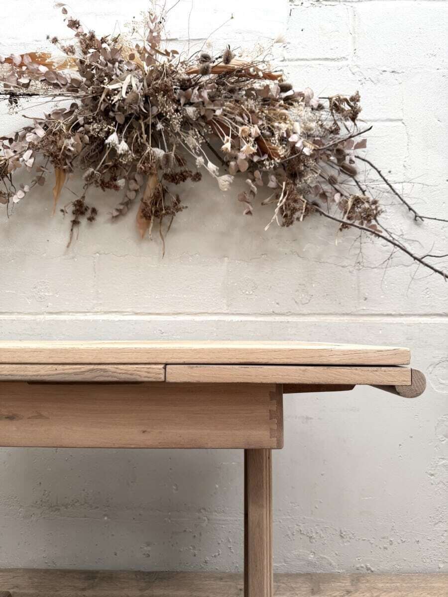 Oak Draw Leaf Dining Table | Vinterior