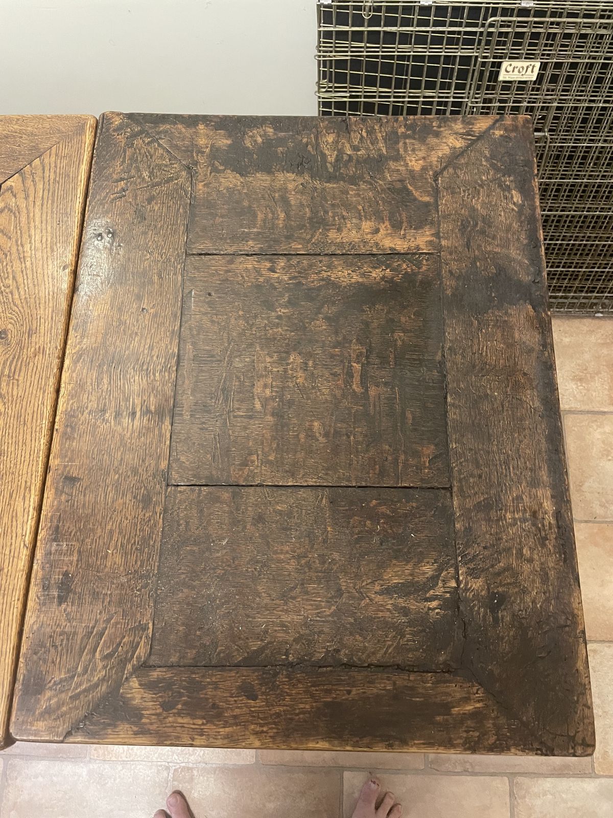 Rare 17th Century Anglo Dutch Oak Draw Leaf Extending Dining Table, C ...
