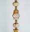 Beautiful Hollywood Regency Free Standing Onyx And Brass Ashtray ...