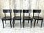 Set Of Four French Black Bentwood Bistro Chairs | Vinterior