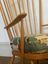 Ercol Vintage Model 478 Easy Armchair And Footstool Covered With ...