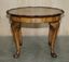Exquisitely Hand Carved Burr Walnut Coffee Cocktail Table Cabriole Legs ...