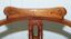 Stunning Edwardian Bow Back Walnut Chair Arts & Crafts Mother Of Pearl ...