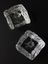 Göte Augustsson Massive Swedish "Ice Cube" Pair Of Candle Holders For ...