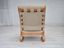 Ca. Jaren 1970, Noorse Fauteuil, Model "Kengu", Beige Meubeleer ...