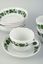 Meissen, Germany. Six Porcelain Mocha Cups With Saucers. Vine Leaf ...