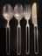 Vintage Ikea Japan Stainless Steel Dinner Flatware Pierced Cutout ...