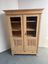 A Victorian Pine Glazed Display Cabinet Wax/Paint | Vinterior