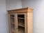 A Victorian Pine Glazed Display Cabinet Wax/Paint | Vinterior
