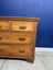 Vintage Edwardian Walnut Chest Of Drawers 2 Over 2 Quirky Antique ...