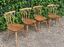 Set Of Four Ercol 376 Candlestick Dining Chairs C.1960s | Ercol | Vinterior