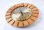 Mid Century Weimar Germany Wall Clock Modernism Danish 70s Brass Wood ...