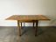 1930s Solid Oak Extending Draw Leaf Dining Table | Arts & Crafts Style ...