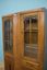 Vintage Oak Art Deco Glazed Bookcase Display Cabinet, 1930s #1779 ...