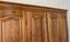 Wardrobe Vintage French Style Five Door Oak Carved Armoire Cabinet Lot ...