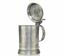 Antique Style Pewter Tankard With Hinged Lid, Early 20th Century ...