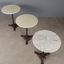 Antique Coffee Tables Lacquered Iron Marble XX Century | Vinterior