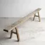 Antique Primitive Elm Pig Bench, Long And Narrow, Chinese, Early 20th ...