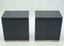 Pair Of Small Black Lacquer Cabinets Nightstands By J.C. Mahey, 1970s ...