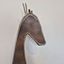 Vintage Metal Giraffe Chair: 1980s French Postmodern Artist Made ...