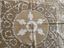 Vintage Beige White Samarkand Suzani Wall Decor 129 X 138 Cm | Vinterior