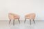 Vintage Pink Shell Armchairs From Lfm, Poland, 1970s, Set Of 2 | Vinterior
