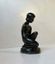 Just Andersen & Elna Borch Patinated Sculpture Of Young Woman, 1930s ...