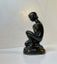 Just Andersen & Elna Borch Patinated Sculpture Of Young Woman, 1930s ...