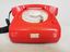 Vintage Original Red Iskra Telephone Ata 61k / Retro Rotary Dial Phone ...