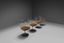 Set Of Four Champagne Chairs By Estelle & Erwine Laverne In Suede And ...