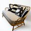 Ercol Jubilee 766/2 Two Seater Sofa With Grey Boucle Fabric And ...