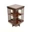 Antique Edwardian Inlaid Mahogany Revolving Bookcase | Vinterior