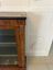 Antique 19th Century English Walnut Inlaid Pier Cabinet Display | Vinterior