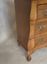 Dutch Bombe Oak Chest Of Drawers Small Commode Vintage Ball & Claw Feet ...