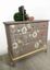 Pink Floral Stag Chest Of Drawers | Vintage Mid Century | Vinterior