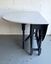 Charcoal & Whitewash Old Charm Gateleg Dining Table | Solid Oak Drop ...