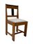 1920s Art Deco Modernist Side Chair By Jan Brunott, Oak & Velvet ...