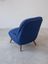 Midcentury Modern Cobalt Blue Lounge Chair By Fredericia, Denmark ...