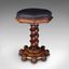 Antique Estate Chapel Organist's Stool, Scottish, Walnut Music Riser ...