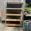 Industrial Salvage Metal Wheeled 5 Shelf Stacking Unit On Castors Great ...
