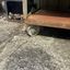 Industrial Salvage Metal Wheeled 5 Shelf Stacking Unit On Castors Great ...