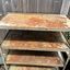 Industrial Salvage Metal Wheeled 5 Shelf Stacking Unit On Castors Great ...