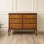 Vintage Oak Six Drawer Chest Of Drawers / Sideboard/Queen Anne Legs ...