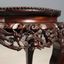 Small Antique Table Exotic Wood Marble India XX Century | Vinterior