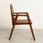 Teak & Cane Armchair Attributed To Balkrishna Vithaldas Doshi For The ...